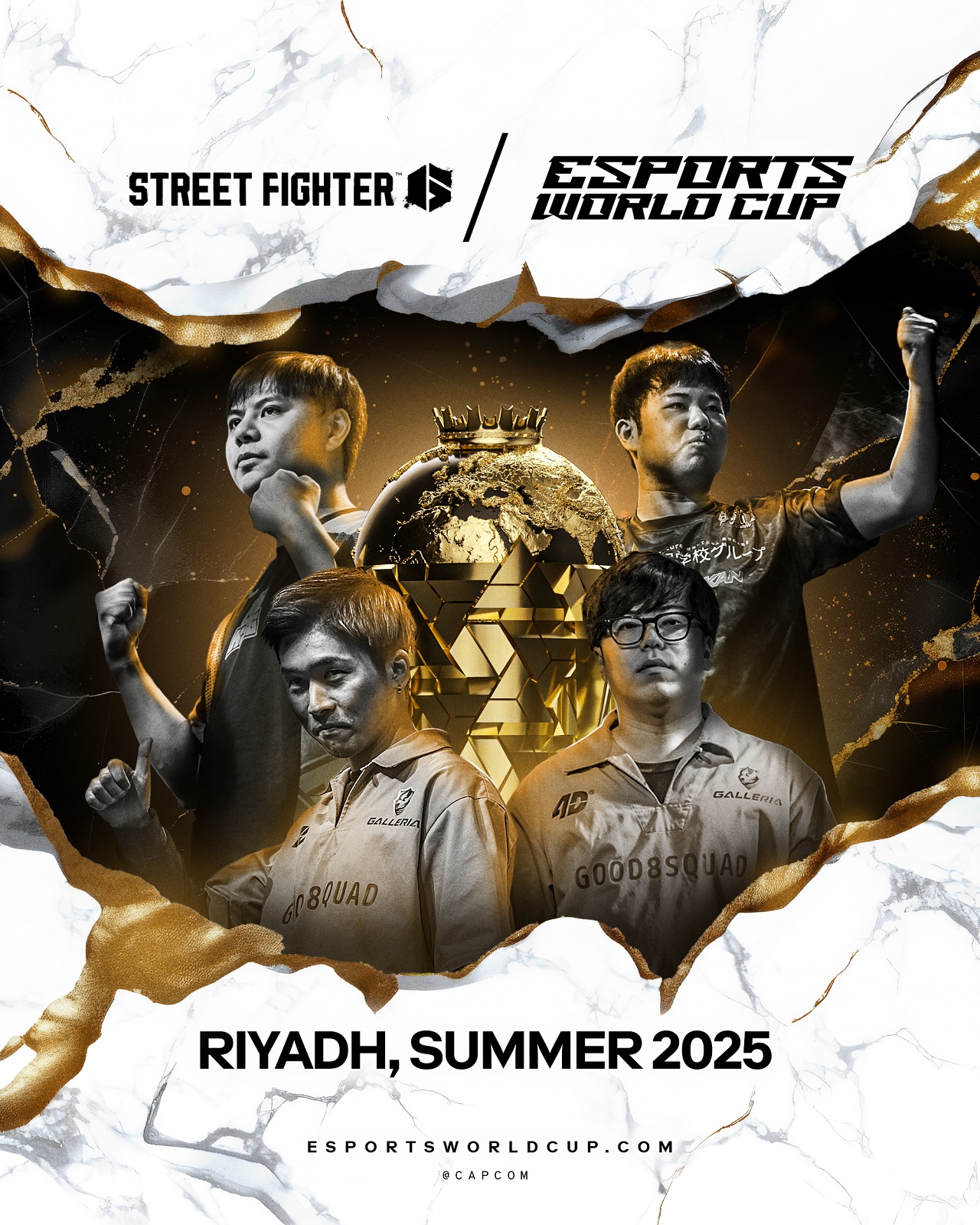 【スト6】サウジアラビア大会「EWC 2025」スト6部門 結果。賞金総額100万ドル