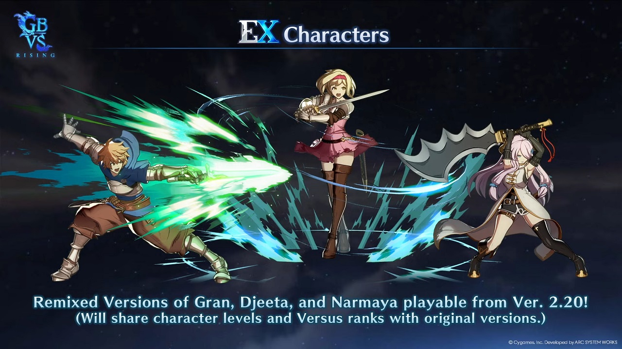 【GBVSR】六竜の『朱』「ウィルナス」8/5参戦決定。一部技の異なるEXキャラや、メグの予告映像も